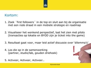 Activeer je mobiele strategie | PPTX | Technology & Computing