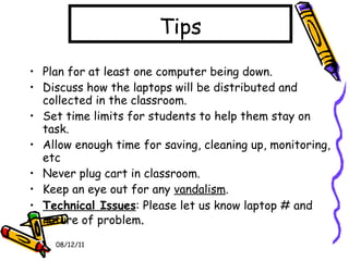 Mobile Cart Training For Teachers | PPT