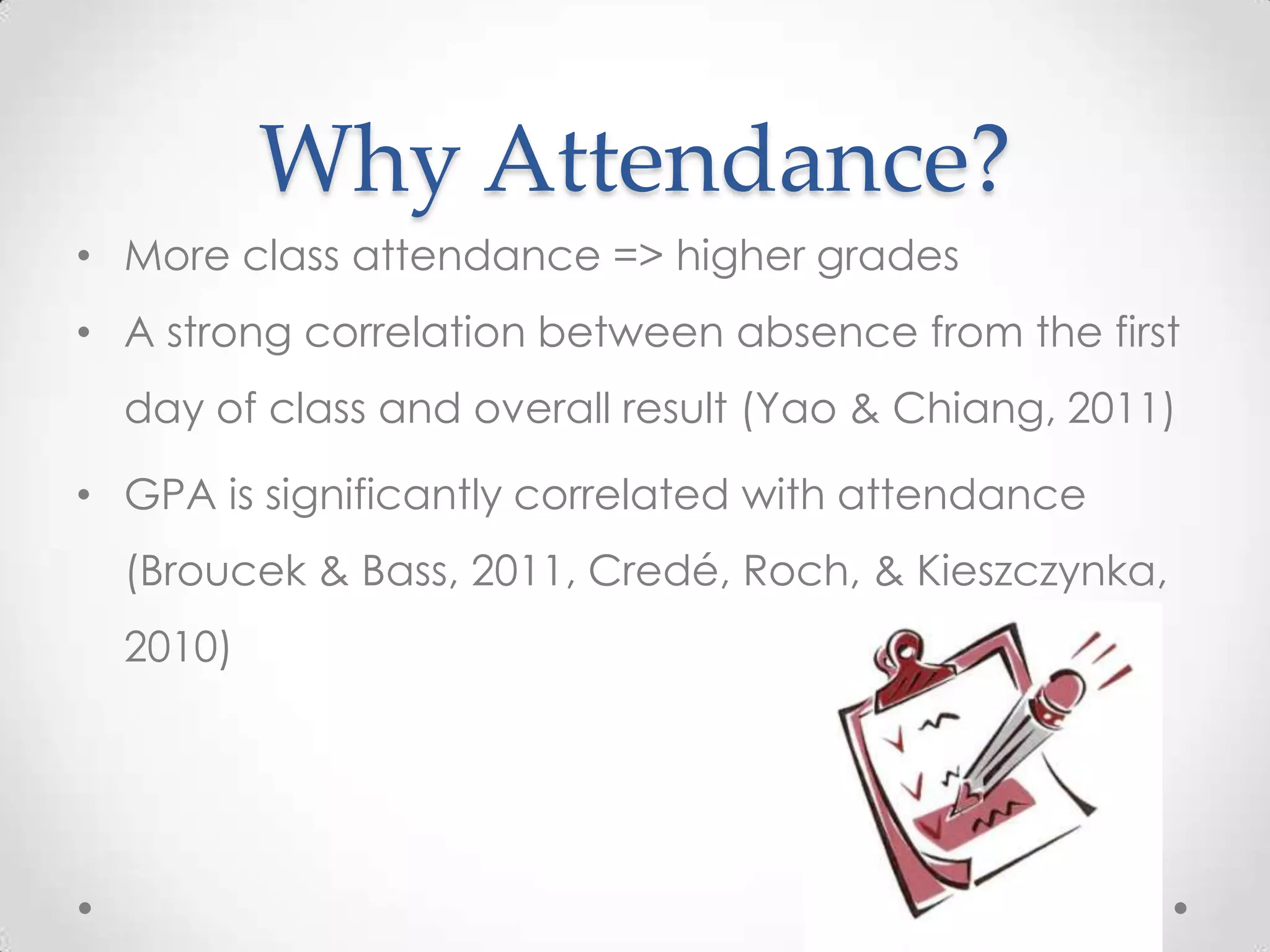Design of students’ attendance system based on mobile indoor location | PPT