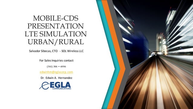 Mobile CDS LTE Simulation Demo | PDF | 3-D Graphics | Computer Software and Applications