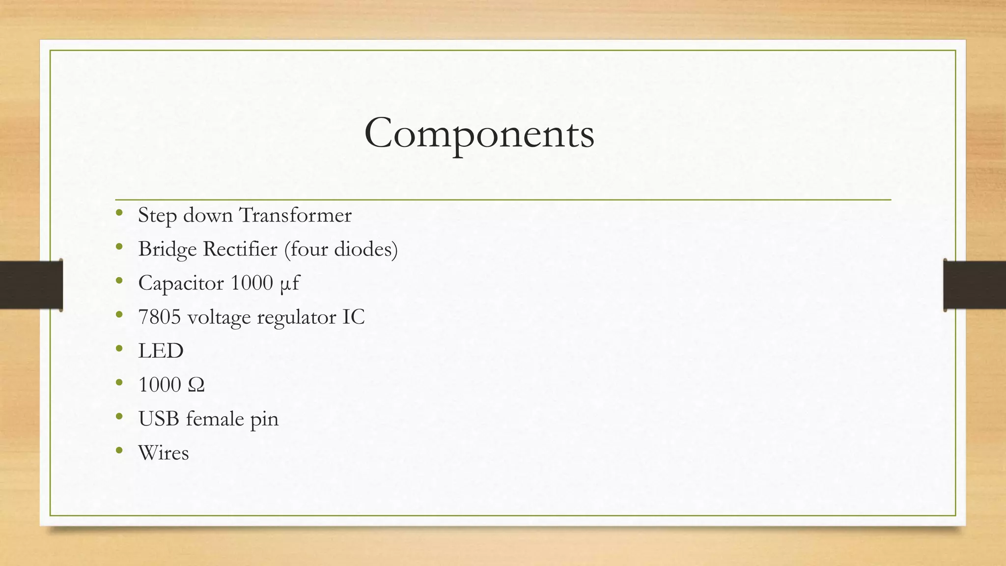 Mobile charger presentation | PPTX