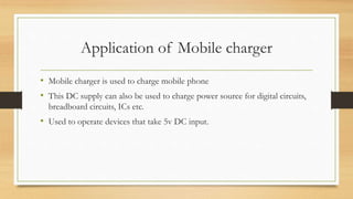 Mobile charger presentation | PPTX