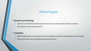 Mobile cloud Computing | PPTX