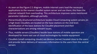 Mobile cloud computing | PPTX