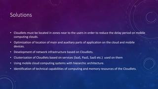 Mobile cloud computing | PPTX