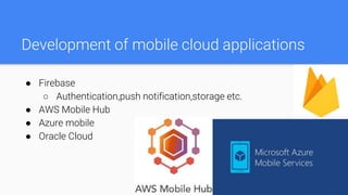 Mobile cloud computing - Introduction | PPTX