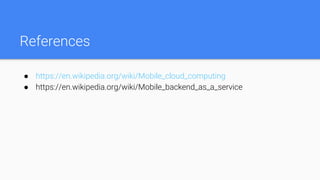 Mobile cloud computing - Introduction | PPTX