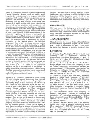 Mobile cloud computing as future for mobile applications | PDF | Cloud Computing | Internet