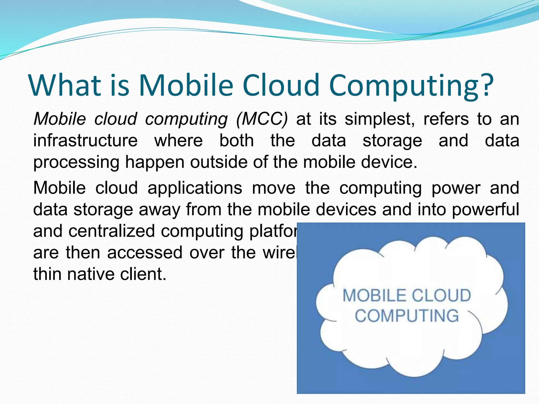 Mobile Cloud Computing by FuGenX | PPT