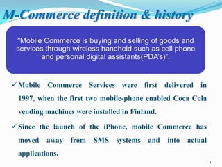 Mobile commerce | PPTX