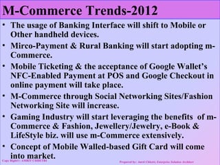 Mobile commerce | PPT