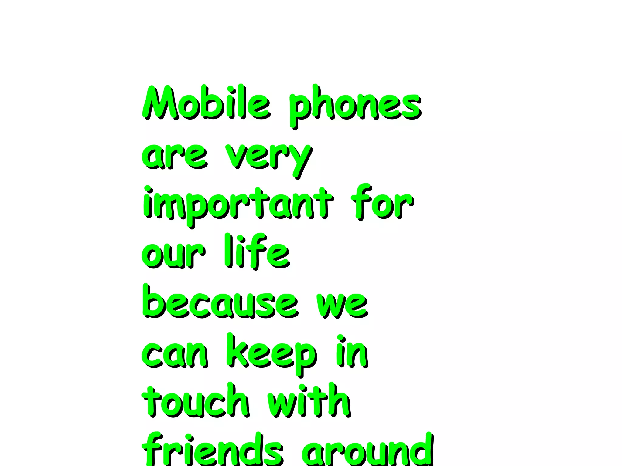 Mobile Communication | PPT