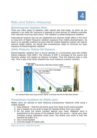 Mobile communication radio-waves_and_safety_3_oct_12_final | PDF ...