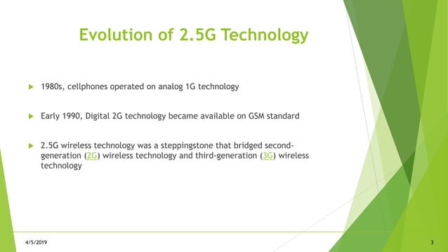 2.5G Cellular Standards | PPTX | Computer Networking | Computing