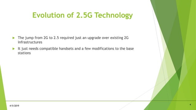 2.5G Cellular Standards | PPTX | Computer Networking | Computing