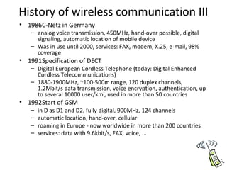 Mobile communications | PPT