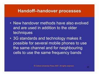 Mobile compchap03l11gsm handover | PPT