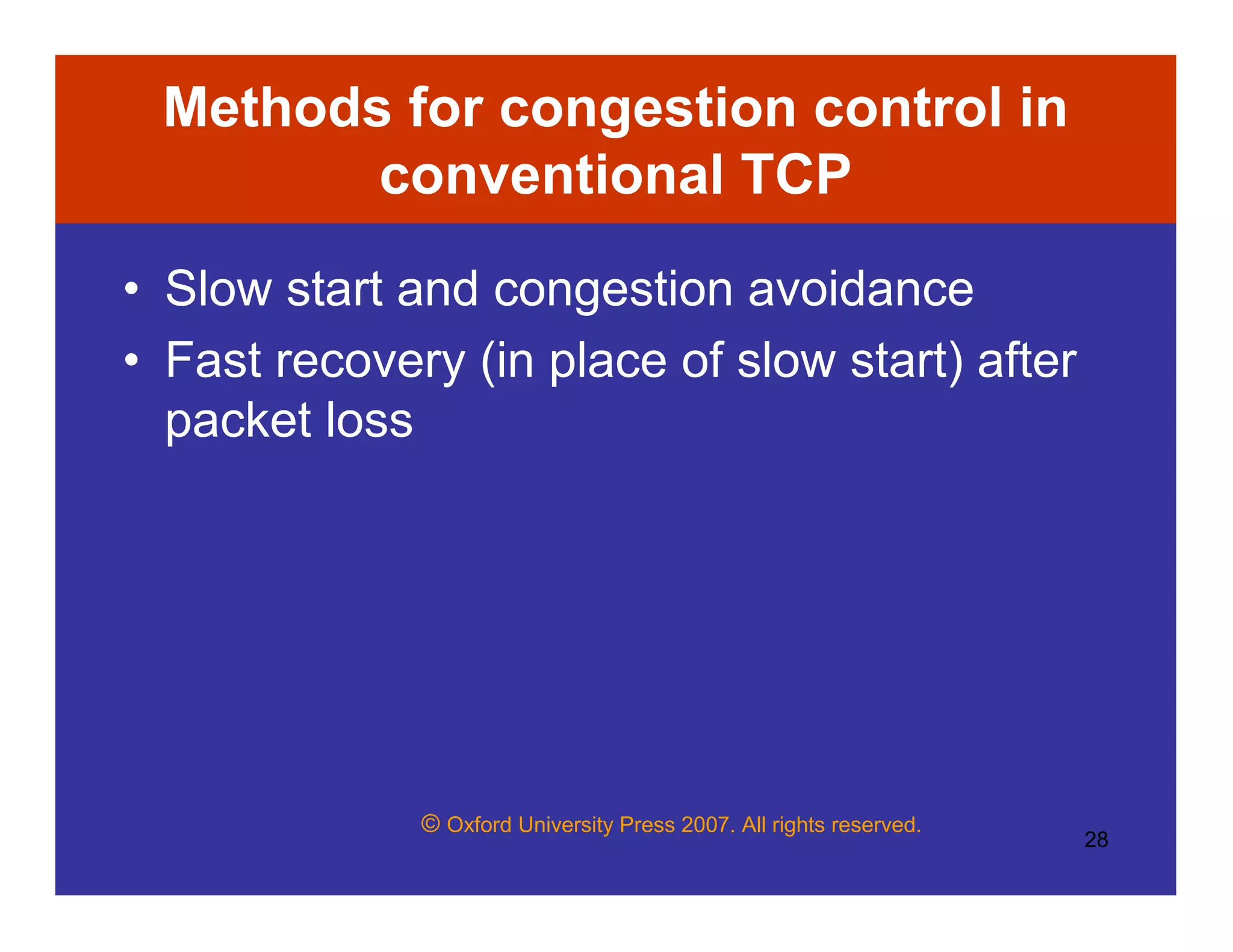 Mobile Computing Tcp Data Flow Control Ppt