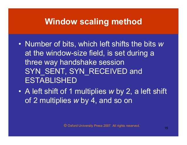 Mobile Computing Tcp Data Flow Control