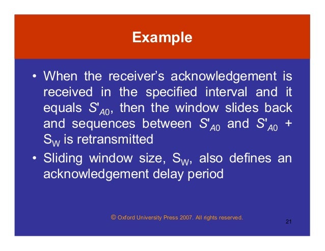 Mobile Computing Tcp Data Flow Control