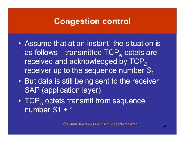 Mobile Computing Tcp Data Flow Control