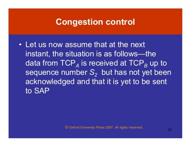 Mobile Computing Tcp Data Flow Control