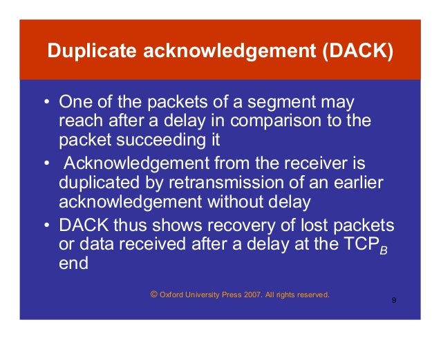 Mobile Computing Tcp Data Flow Control
