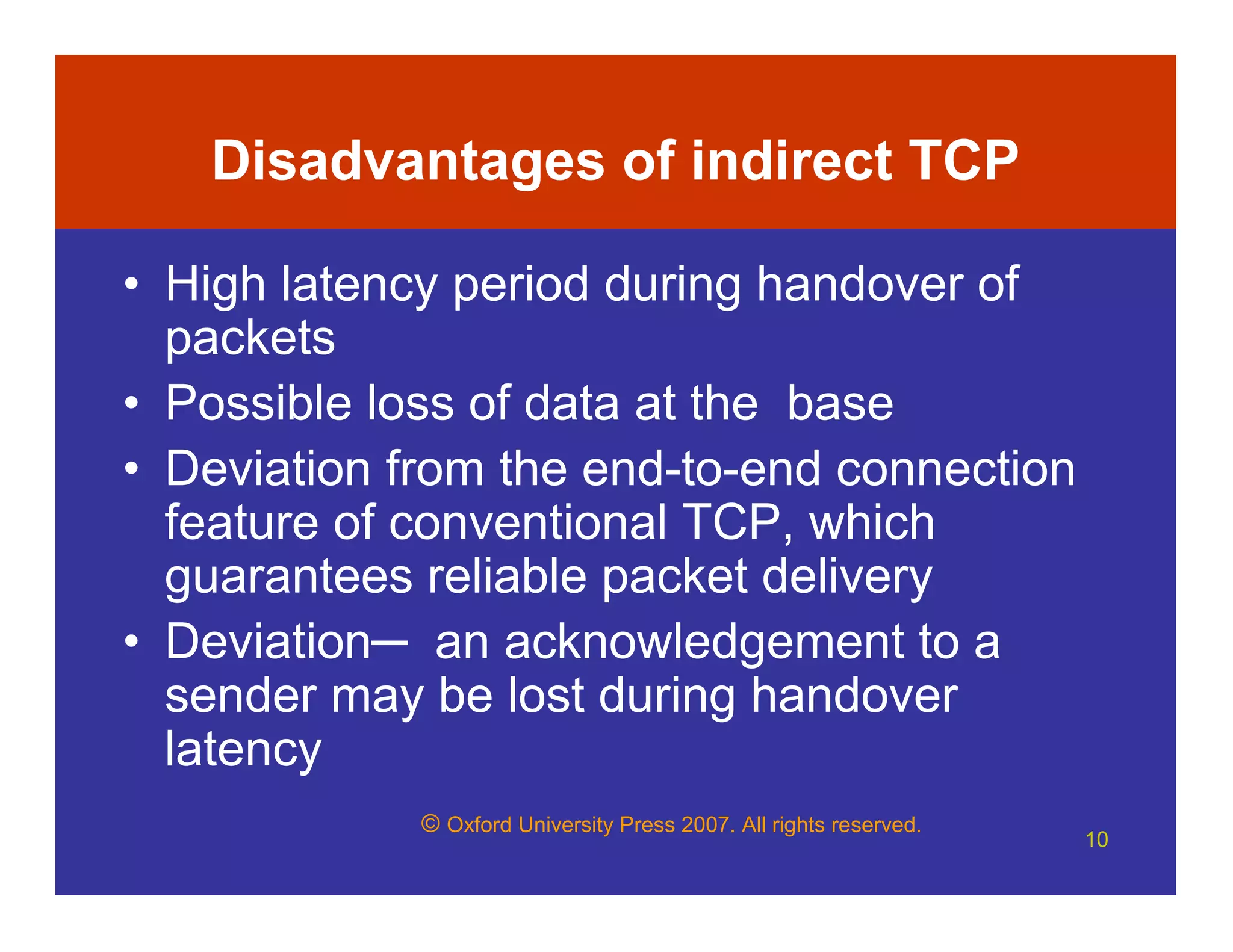 Mobile Computing Indirect Tcp Pdf Computer Networking Computing 8491