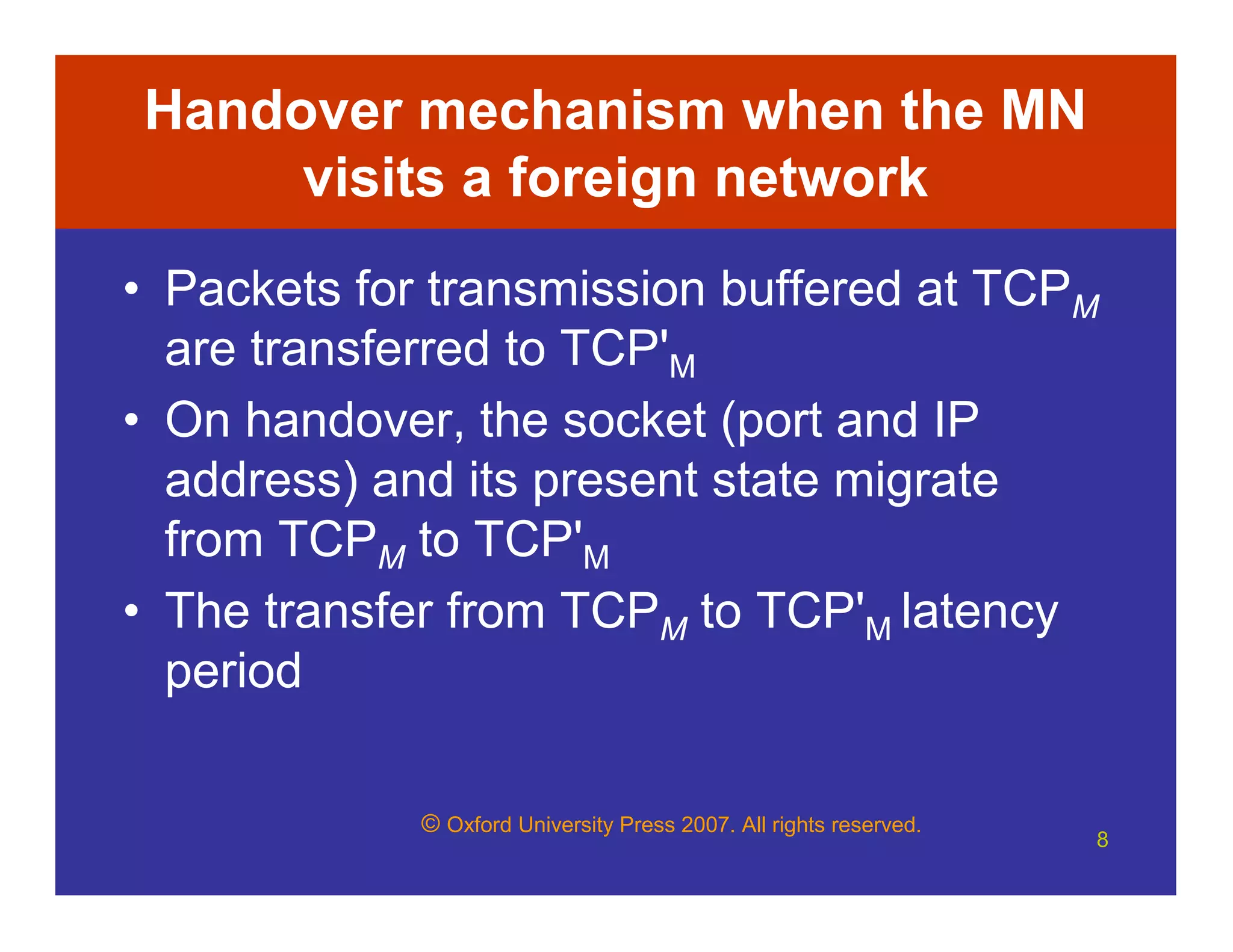 Mobile Computing Indirect Tcp Pdf Computer Networking Computing