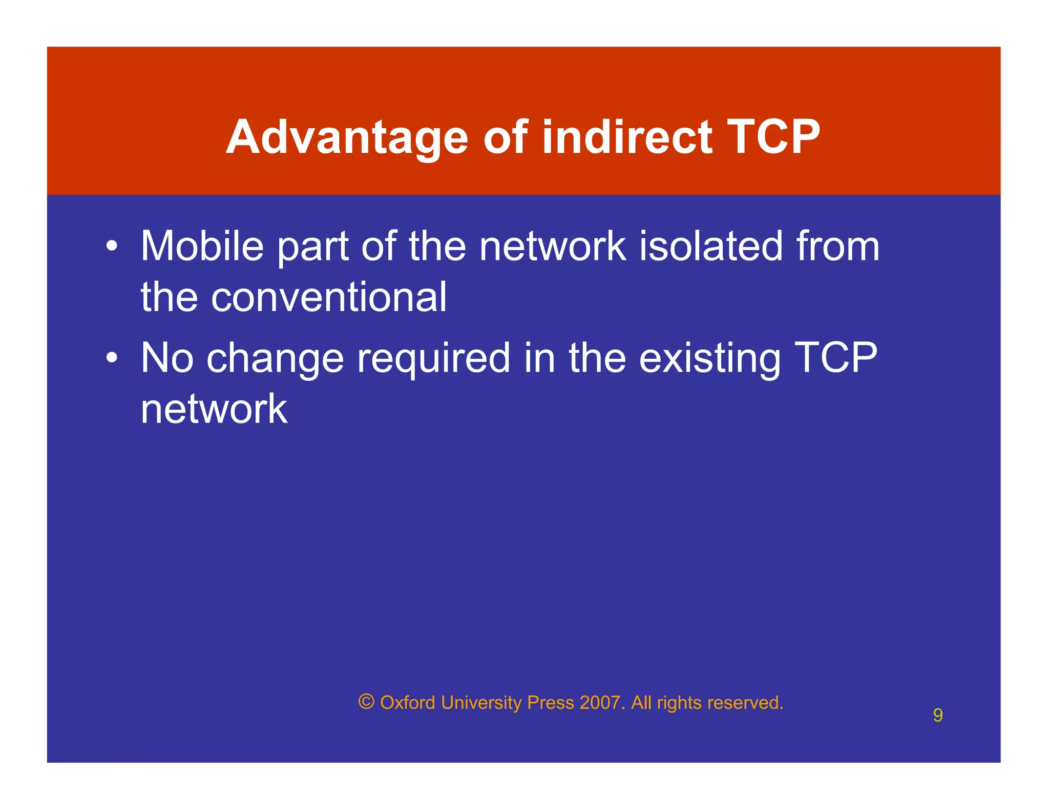 Mobile Computing Indirect Tcp Pdf Computer Networking Computing