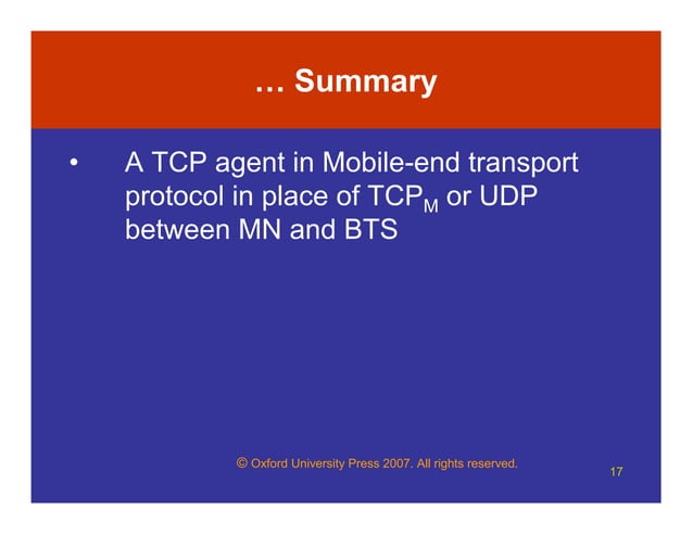 Mobile Computing Indirect Tcp Pdf Computer Networking Computing