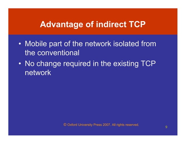 Mobile Computing Indirect Tcp Pdf Computer Networking Computing