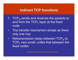 Mobile computing : Indirect TCP | PPT