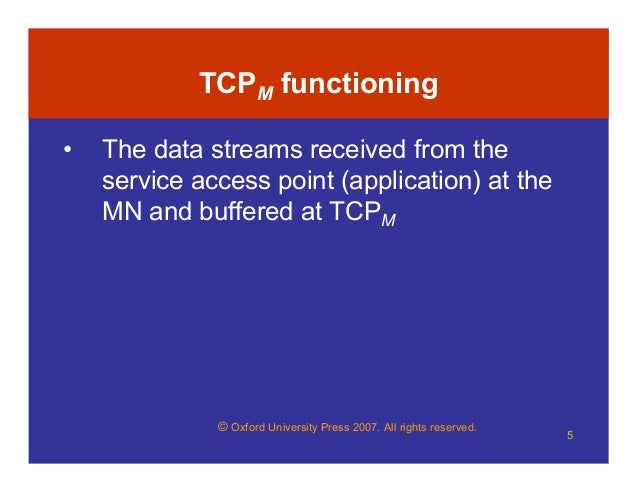 Mobile Computing Indirect Tcp