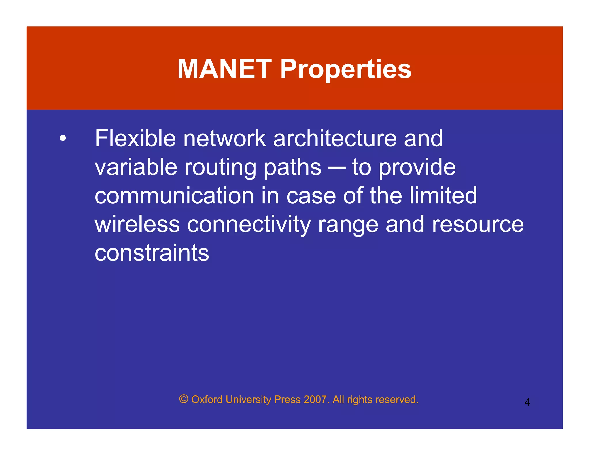 Mobile Ad Hoc And Sensor Networks Ppt