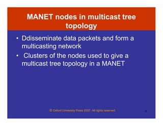 Mobile Ad-hoc Network (MANET) Applications | PPT