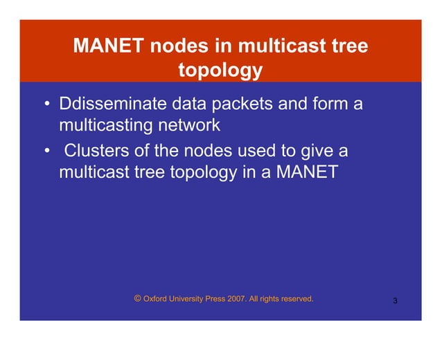 Mobile Ad Hoc Network Manet Applications Ppt