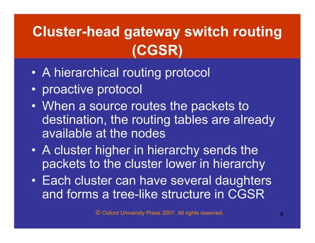 Mobile Ad Hoc Network Manet Routing Algorithms─ Part 2 Ppt