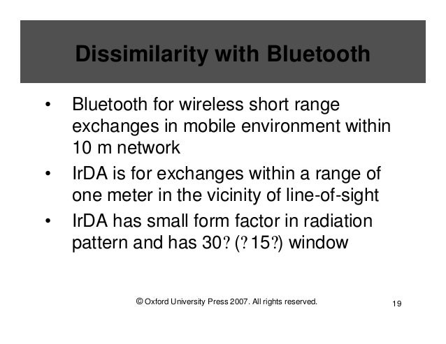 IRDA Infrared Data Association (IrDA)