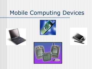 Mobile Computing | PPT | Computing | Technology & Computing