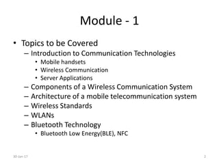Mobile computing 1 | PPT