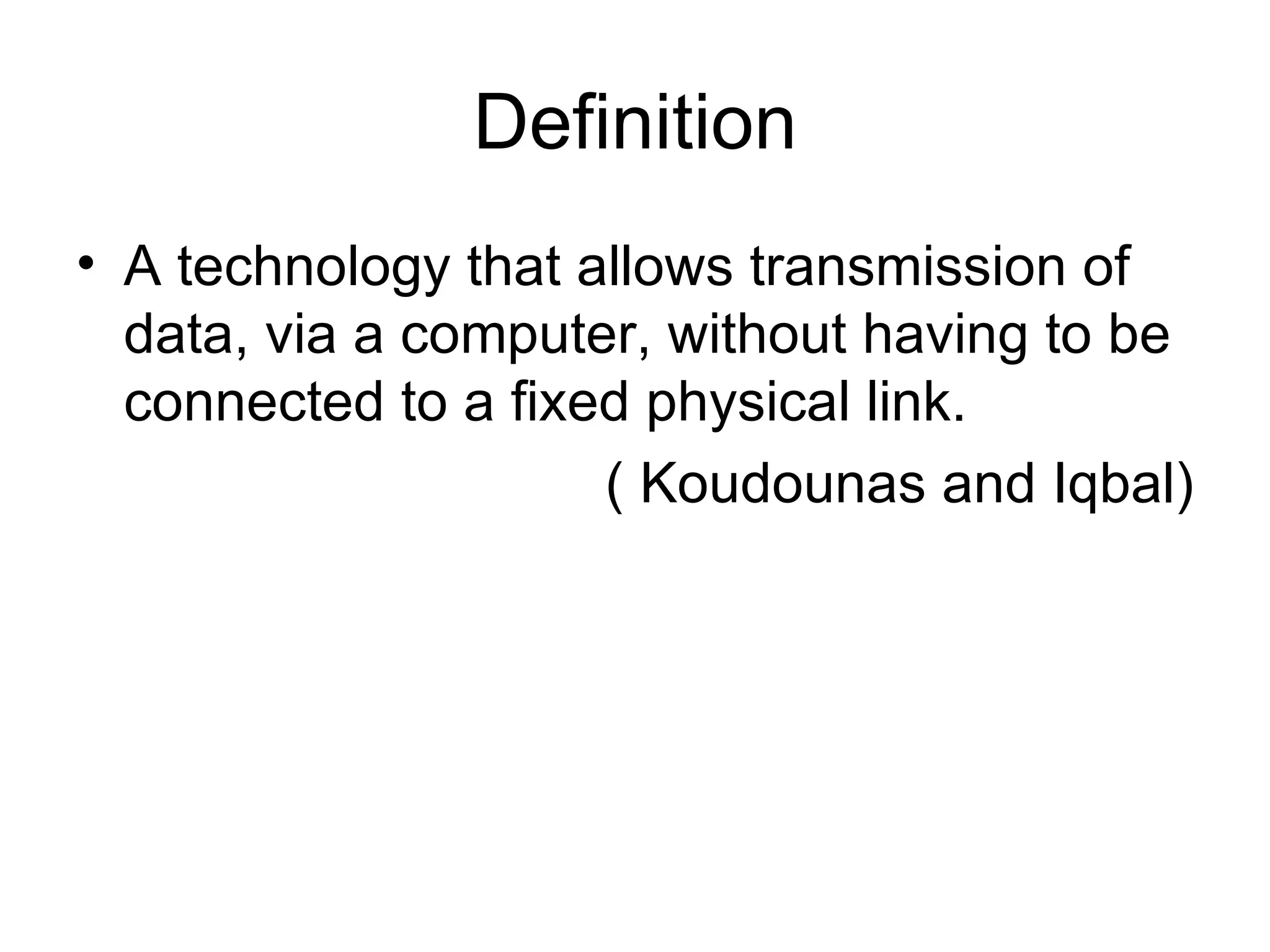 Mobile Computing Introduction Ppt 7825