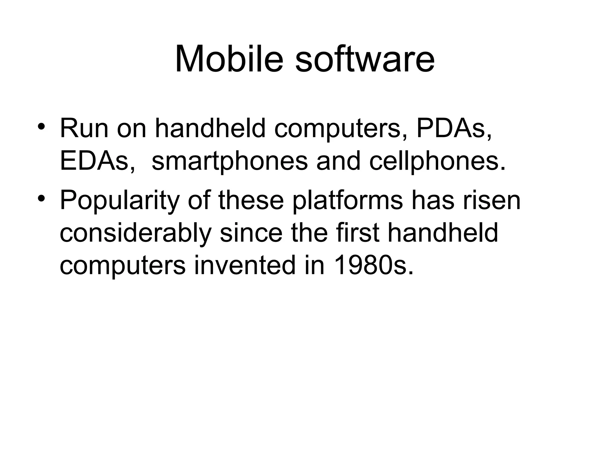 Mobile computing -- Introduction | PPT