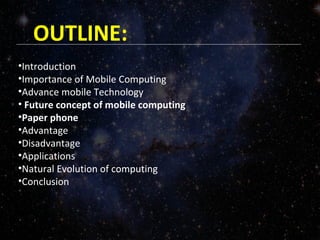 Mobile computing | PPT