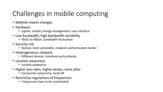Mobile computing | PPT
