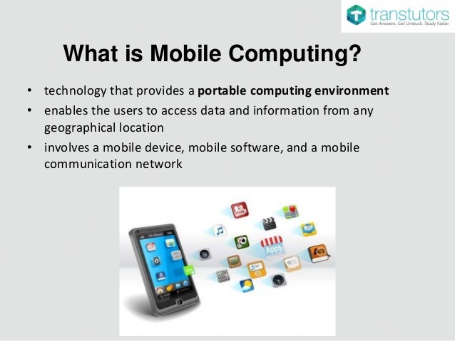 Mobile Computing Computer Science