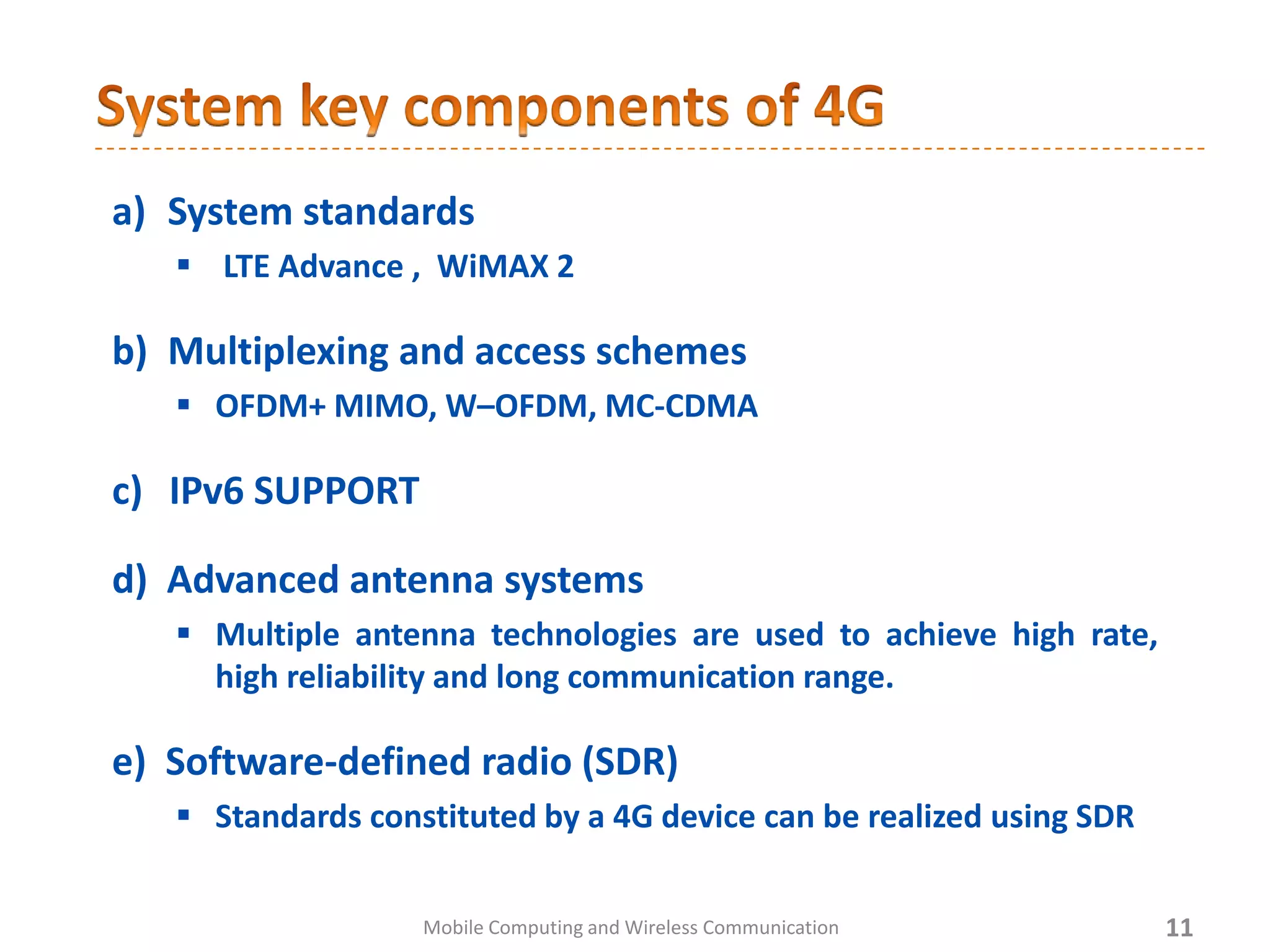 4G 5G technology | PPTX