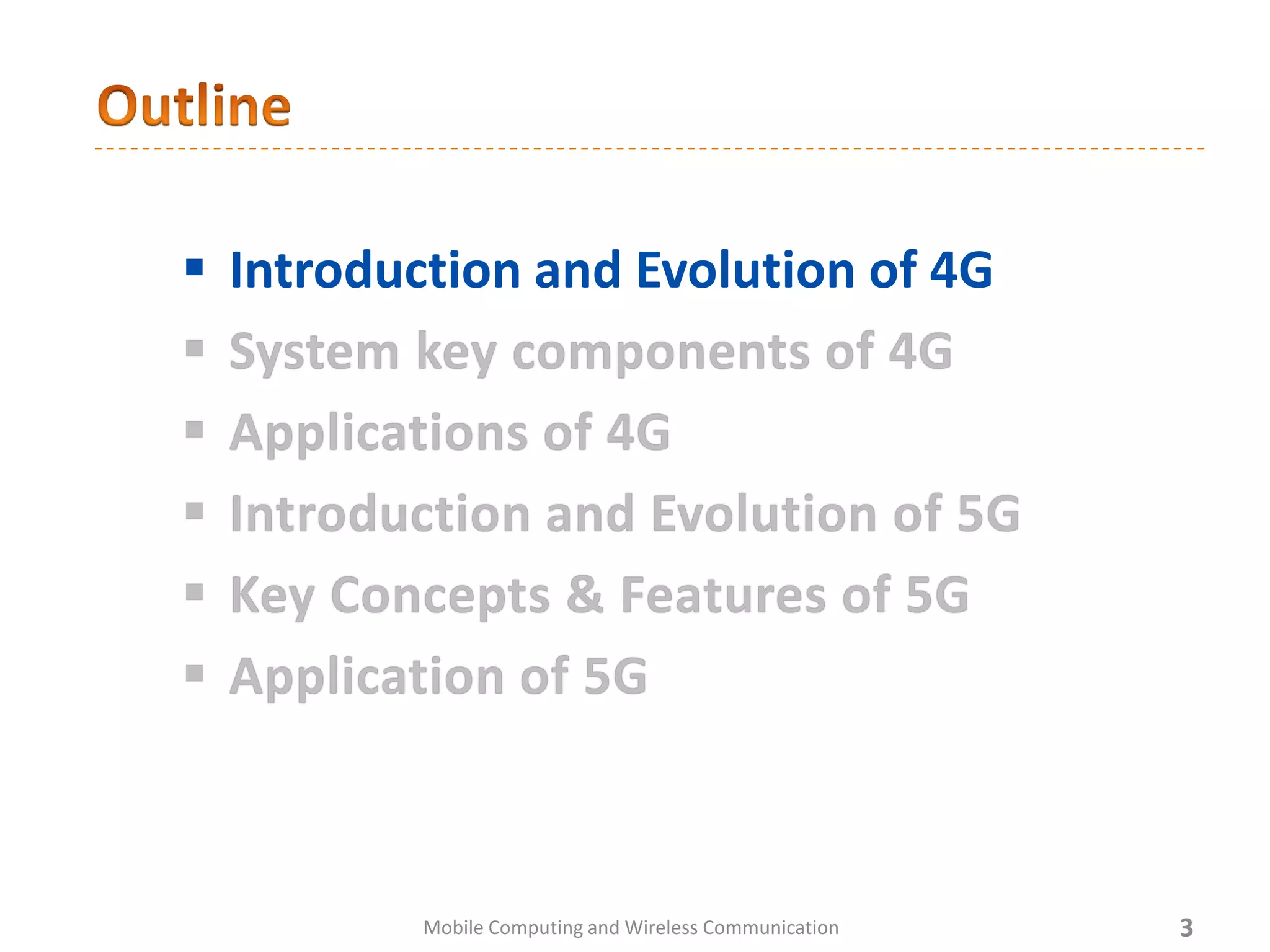 4G 5G technology | PPTX