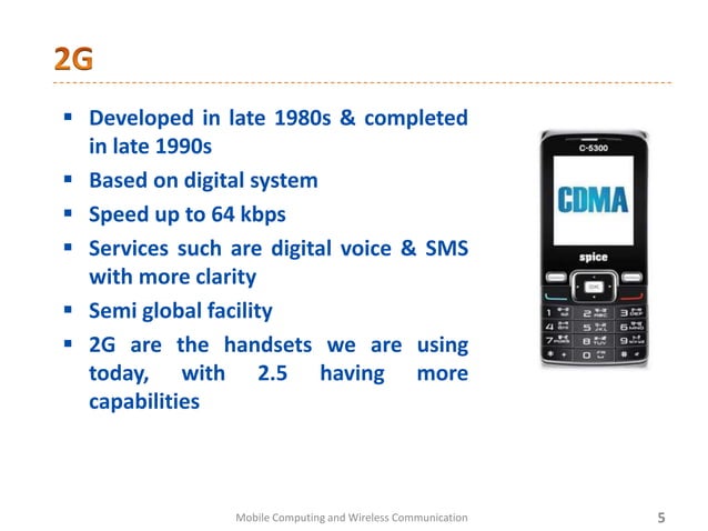4G 5G technology | PPTX