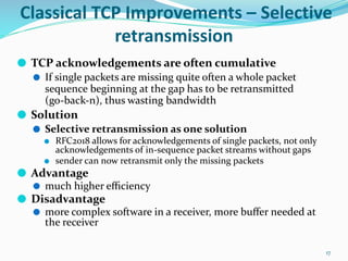 Mobile Computing - Mobile Transport Layer.pptx.pdf | Computer ...